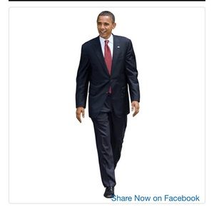 Party Supplies | Barack Obama Life Sized Cardboard Cutout Free Shipping ...